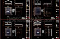 323. Free download of drawings for various types of outdoor camping tents