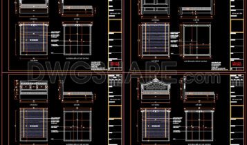 252. CAD blocks of coffee tables and tea tables