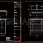 298. CAD drawings of the technical details of various types of beds ...