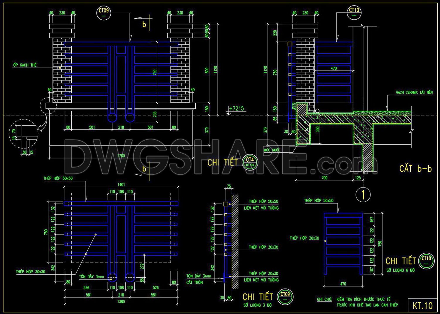 302. Detailed architectural CAD drawings of vertical facade wall ...