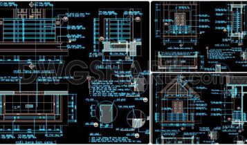 137.Autocad Drawing Of Cornices and molding For Download