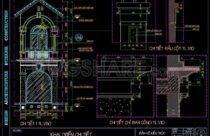 28. Free Download CAD Drawings of Temple, Pavilion & Pagoda Architecture