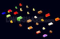 152. Download detailed architectural CAD drawings of Roman round columns