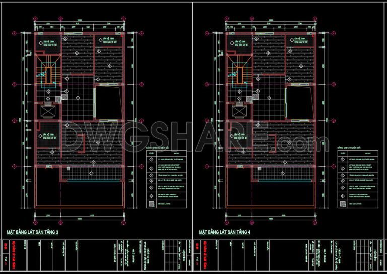 31. Download free detailed CAD drawings of floor plans for a 6-story ...