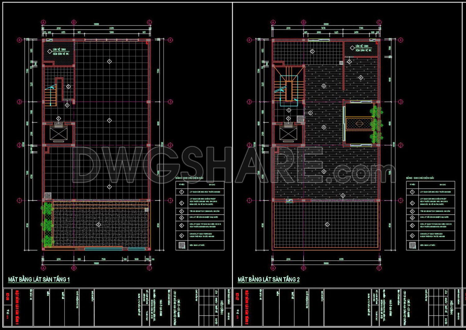 31. Download free detailed CAD drawings of floor plans for a 6-story ...