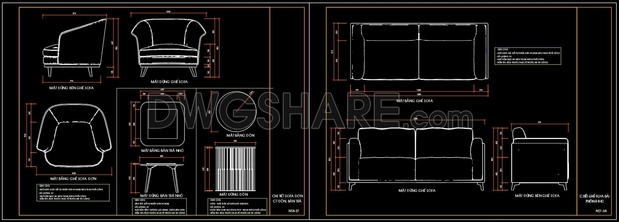 311. Free Download CAD drawings of the technical details of various ...