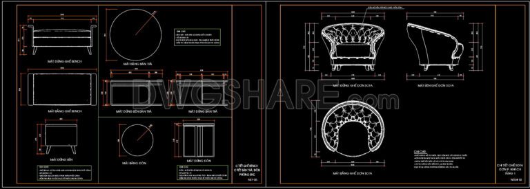 311. Free Download CAD drawings of the technical details of various ...