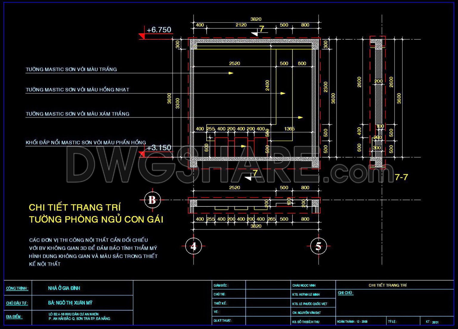 313. Detailed architectural CAD drawings of vertical facade wall ...