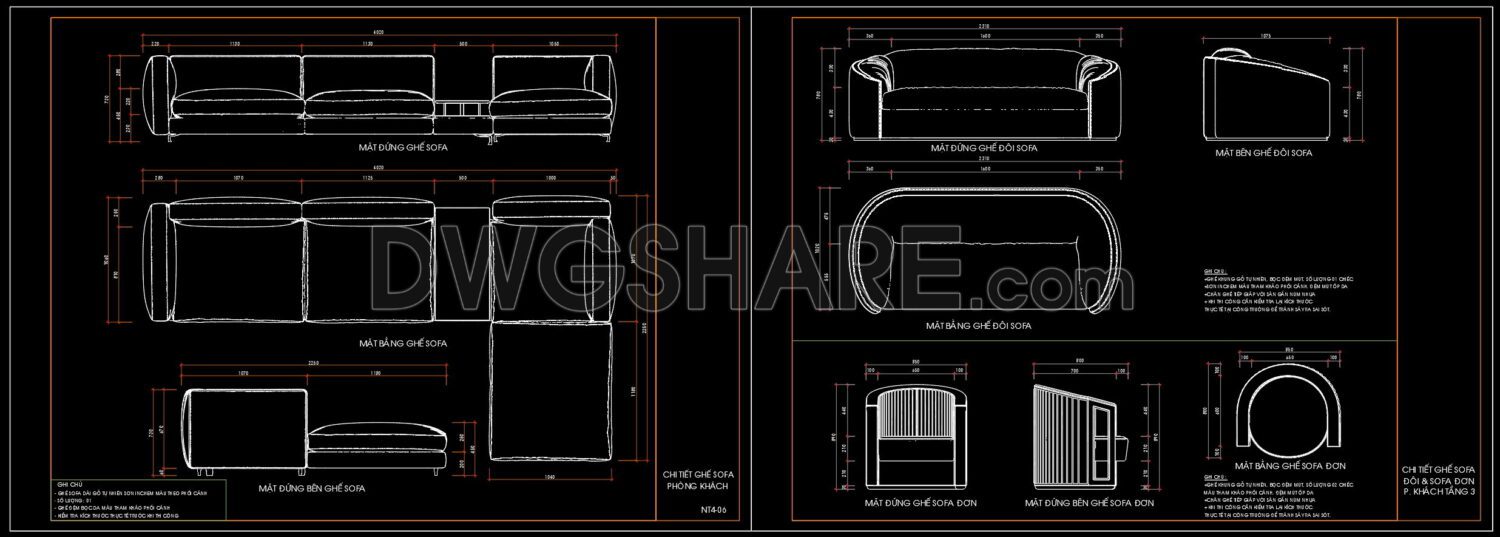 316. Free Download CAD drawings of the technical details of various ...