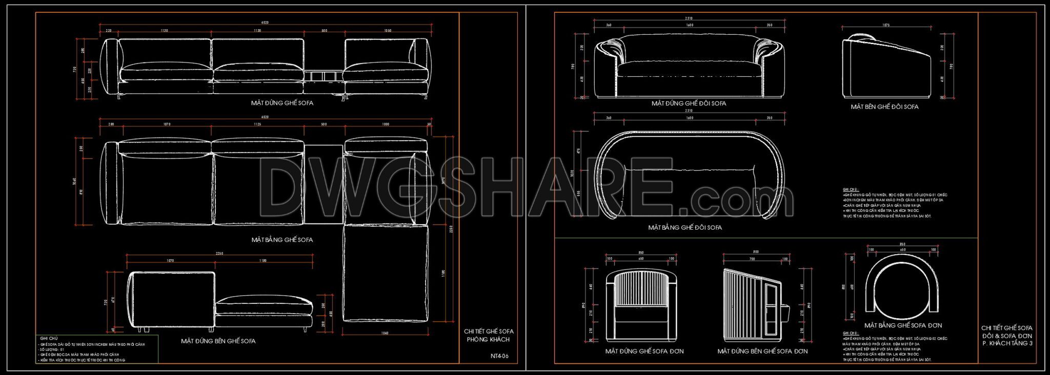 316. Free Download CAD drawings of the technical details of various ...