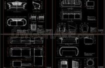 Private University Plan and Elevation AutoCAD File DWG