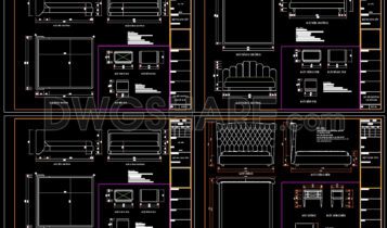 213.Display Cabinets Cad Blocks free download
