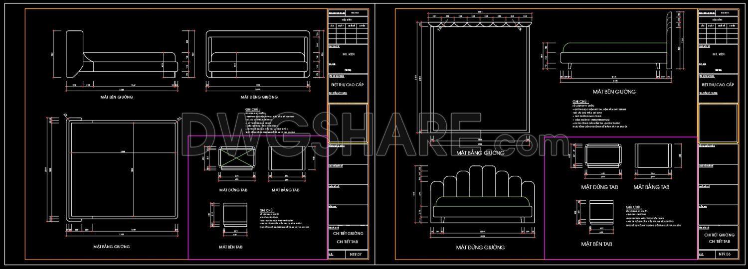317. Free download CAD drawings of the technical details of various ...