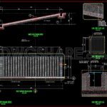 318. Detailed architectural CAD drawings of the balcony, railing, and ...