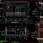 318. Detailed architectural CAD drawings of the balcony, railing, and ...