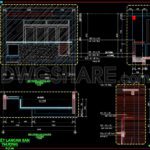 318. Detailed architectural CAD drawings of the balcony, railing, and ...