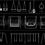 318. Latest super full hanging chair, swing chair, rocking chair CAD ...