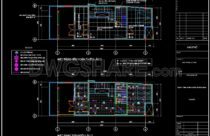 79.Autocad Drawings Of Pile Cap Layout and Sections Details For Download