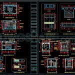 321. CAD Drawings of Elevation Details for Interior Wall Finishes in ...
