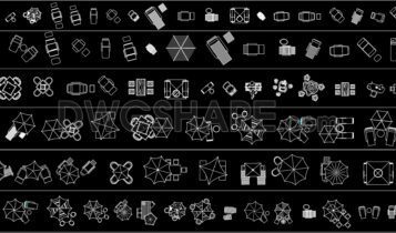10.Birds free AutoCAD drawings
