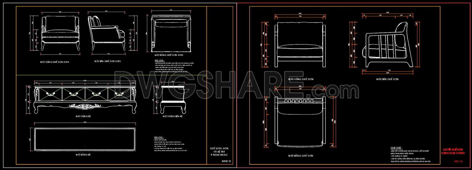 324. Free Download CAD drawings of the technical details of various ...