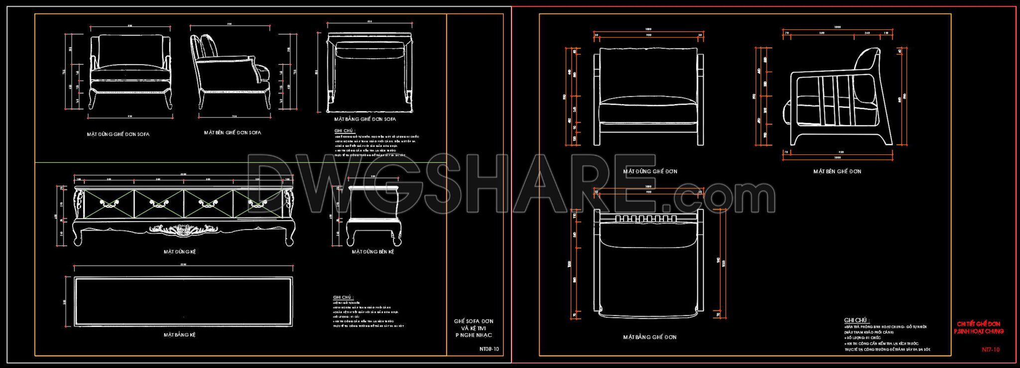 324. Free Download CAD drawings of the technical details of various ...