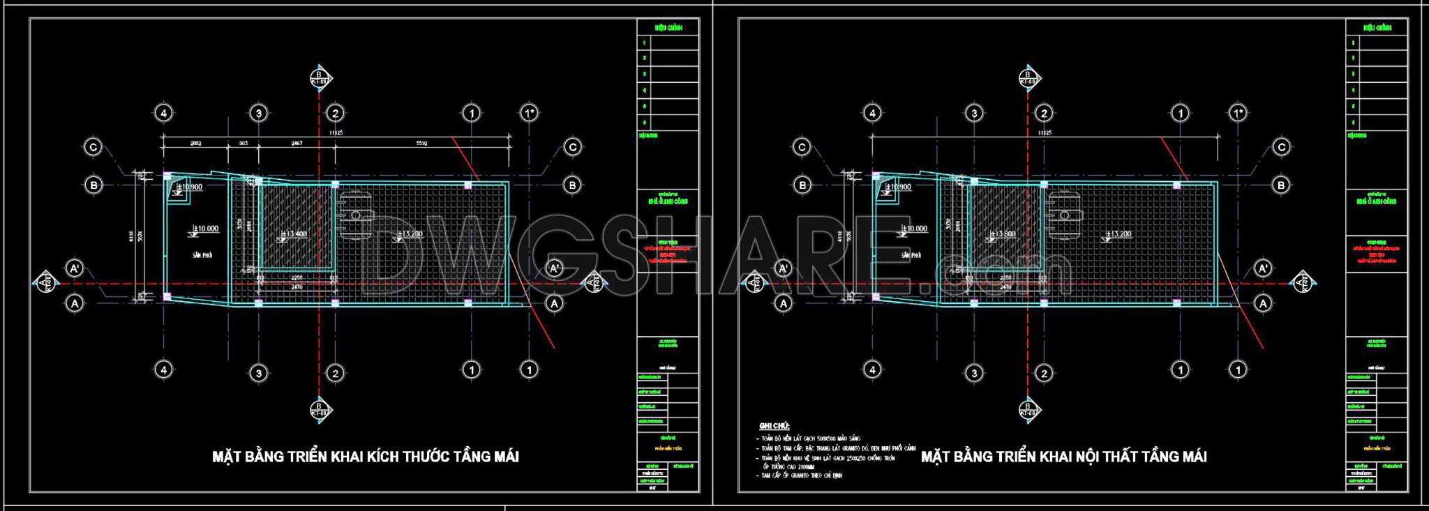 344. CAD design drawings for a 3-story townhouse with dimensions of 4 ...