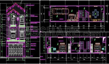 81.Drawer Cabinet AutoCAD blocks free download