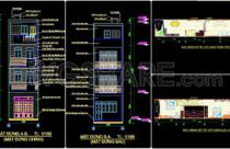 67.Typical Section of Vanity Type EWC CAD Drawing DWG