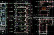 207. Free Download of Modern CNC Inox Partition CAD Drawing