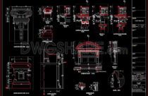 218. Download free CAD technical drawings of well pump stations