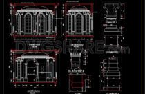 1.Auditorium hall AutoCAD blocks free download