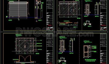 Laboratory Building Block Design Plan AutoCAD File DWG
