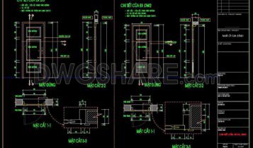 207. Free Download of Modern CNC Inox Partition CAD Drawing