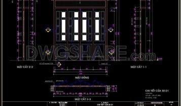 373. Free Download detailed CAD drawings of townhouse stairs