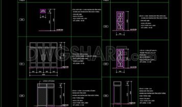 12.Multi function hall AutoCAD File DWG