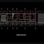 118. Detailed CAD drawings for the ceiling layout design of a 3-story ...