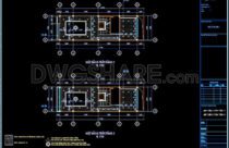 82.Detail of Raft Foundation Free DWG