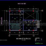 131. Detailed CAD drawings for the ceiling layout design of a 3-story ...