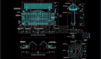 System of ventilation free AutoCAD drawings