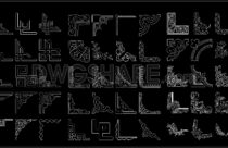 213.Display Cabinets Cad Blocks free download