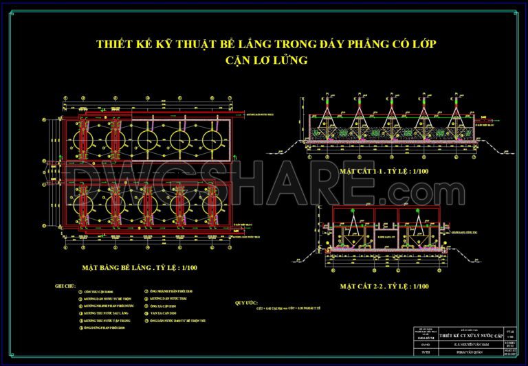 215. Free download of CAD drawings for water treatment technology ...