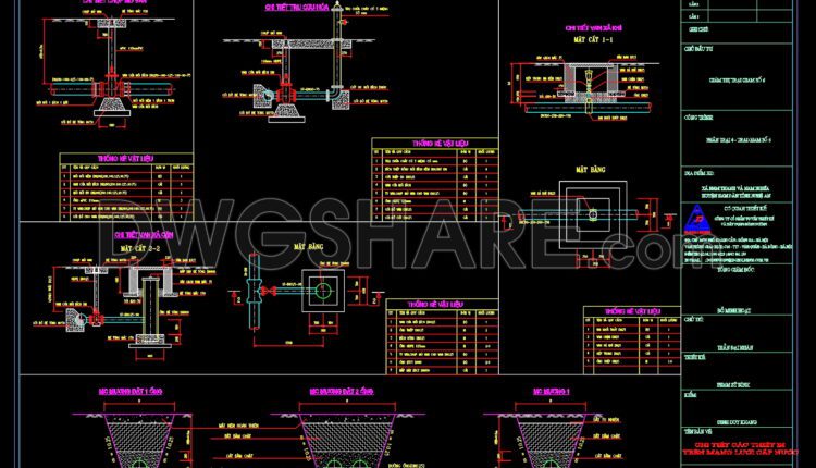 217. Free download of detailed CAD drawings for equipment in water ...