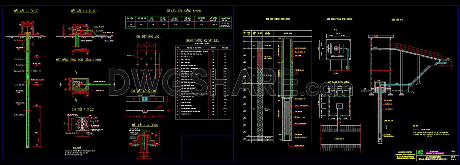 219. Download free CAD technical and structural drawings of well pump ...