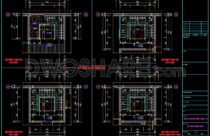 21.Autocad Drawing Of Ancestral Temple For Download