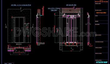 6.Factory Canopy Elevation and Sections Details CAD