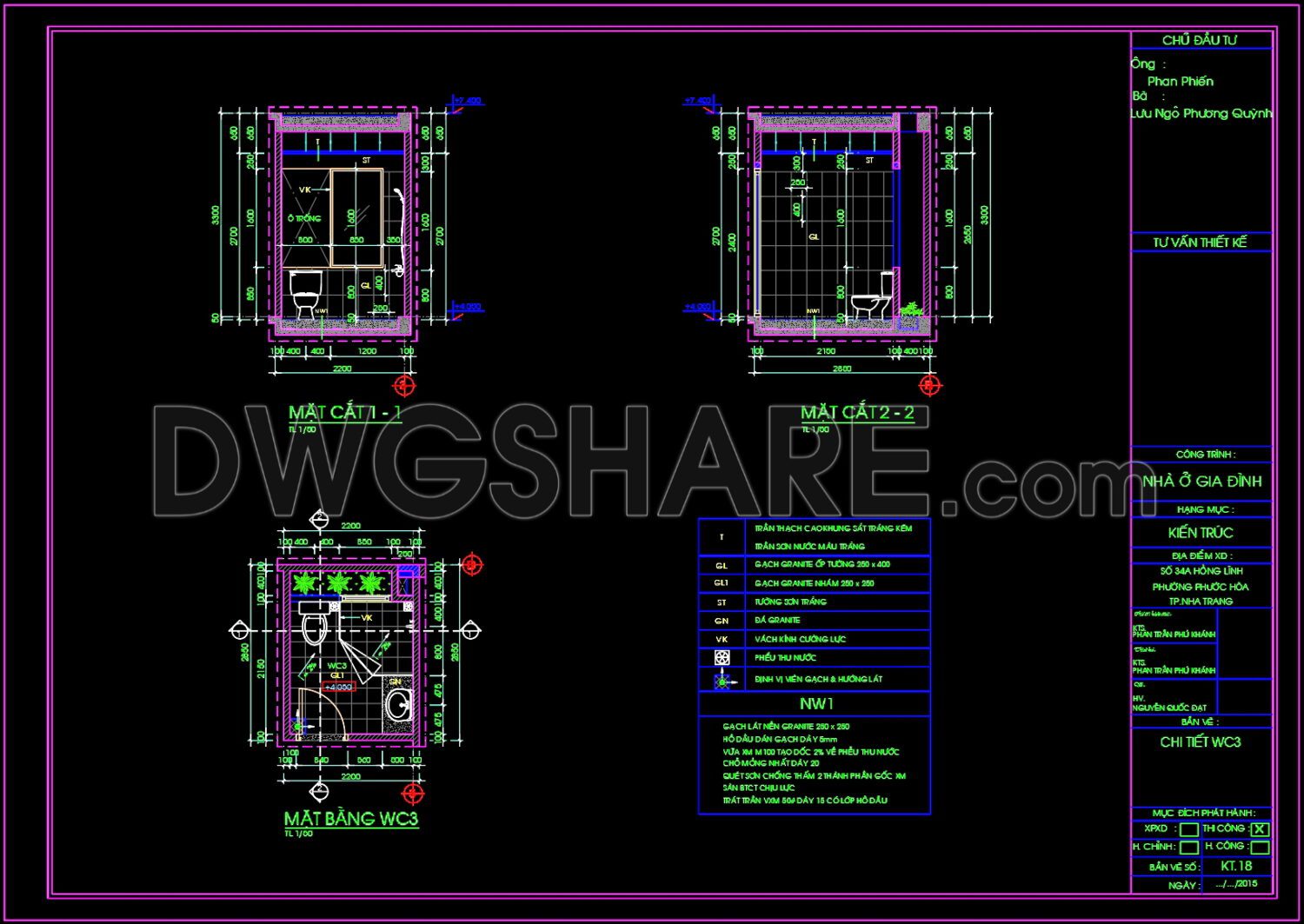 233. Free download of CAD technical drawings for the construction of ...