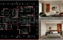 607. Free DWG CAD Template for Bored Pile Construction Method