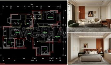 45 models of gypsum cornices and gypsum components in CAD drawings