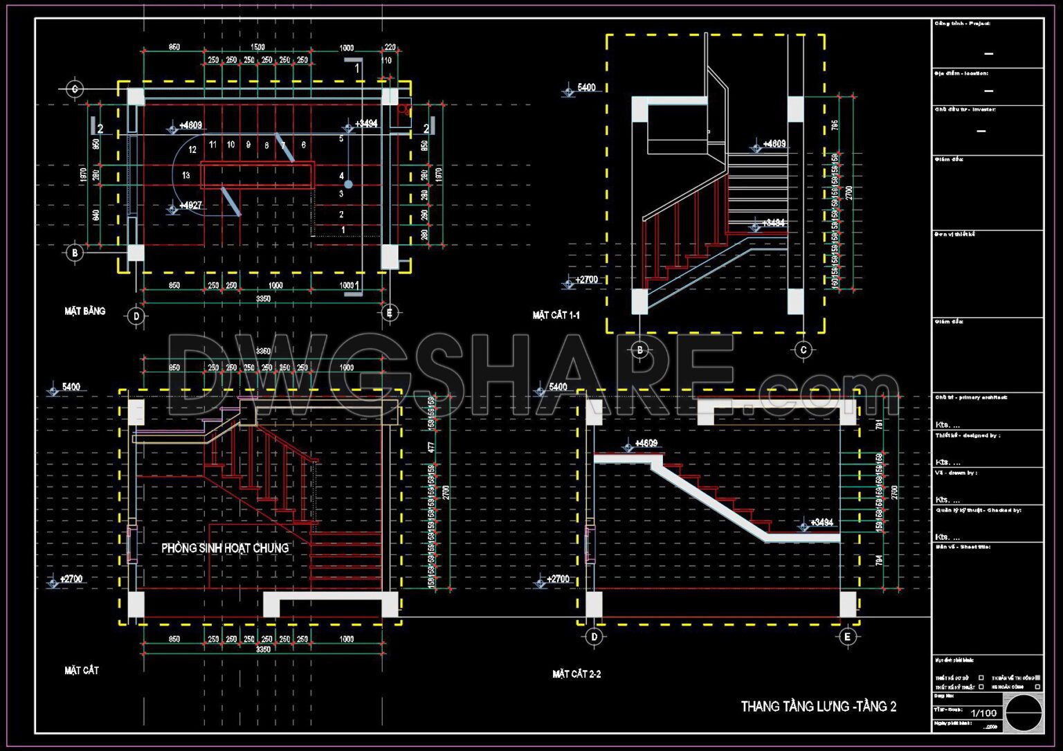 236. Download detailed CAD drawings of townhouse stairs